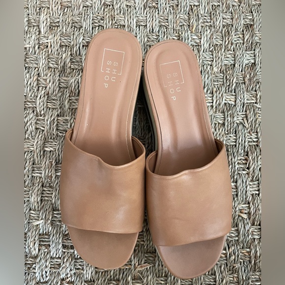 ShuShop | Shoes | Shu Shop Platform Slides | Poshmark
